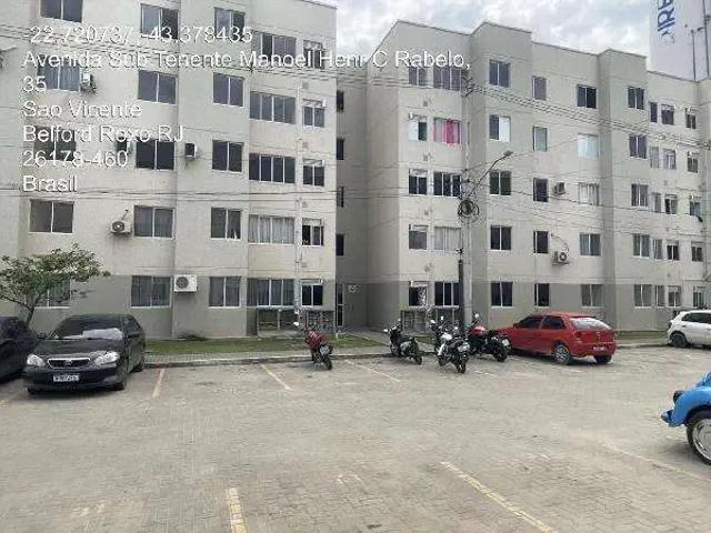 Apartamento para Venda em Belford Roxo/RJ São Vicente 2 Quartos