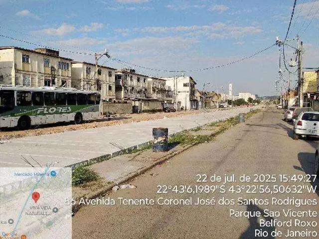 Apartamento para Venda em Belford Roxo/RJ São Vicente 2 Quartos