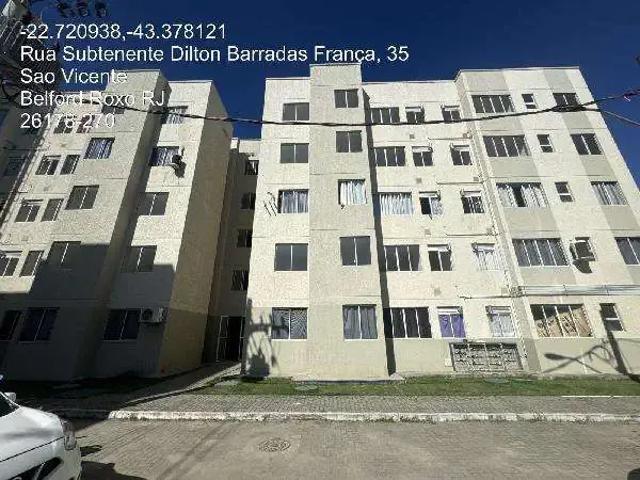Apartamento para Venda em Belford Roxo/RJ São Vicente 2 Quartos