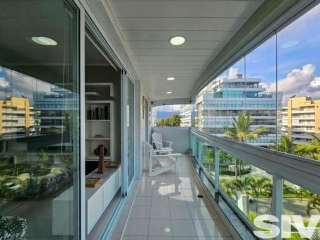 APARTAMENTO para Venda em BERTIOGA RIVIERA DE SÃO LOURENÇO com 155 m2 de Área Útil, 4 Dormitório s