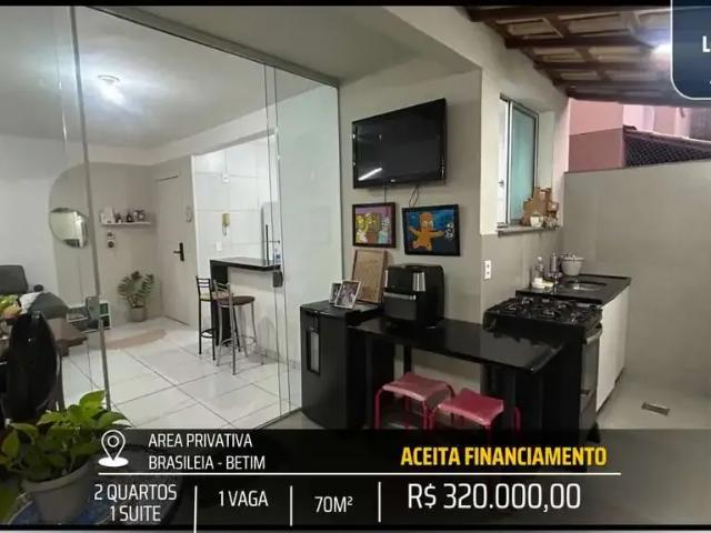 Apartamento para Venda em Betim/MG Brasiléia 2 Quartos