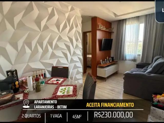 Apartamento para Venda em Betim/MG Laranjeiras 2 Quartos