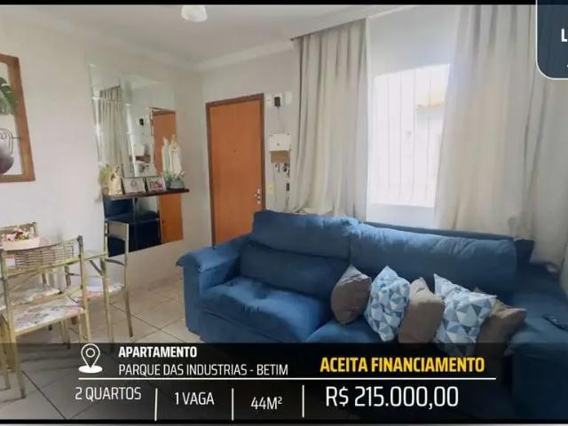 Apartamento para Venda em Betim/MG Parque das Indústrias 2 Quartos