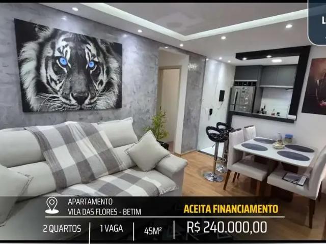 Apartamento para Venda em Betim/MG Vila das Flores 2 Quartos