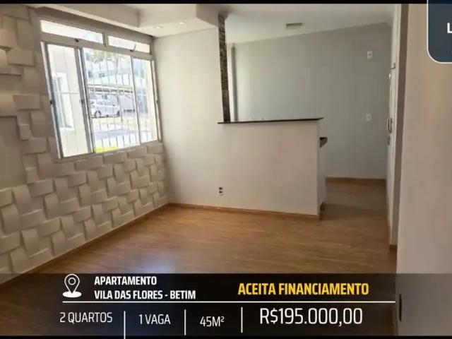 Apartamento para Venda em Betim/MG Vila das Flores 2 Quartos