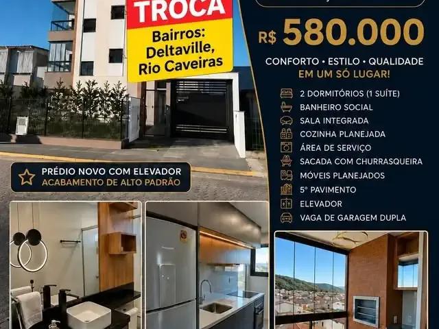 Apartamento para Venda em Biguaçu/SC Vendaval 2 Quartos