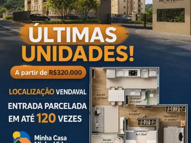 Apartamento para Venda em Biguaçu/SC Vendaval 2 Quartos