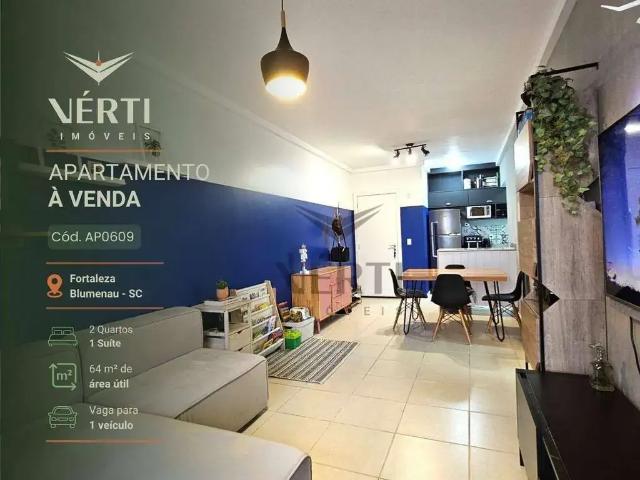 Apartamento para Venda em Blumenau/SC Fortaleza 2 Quartos