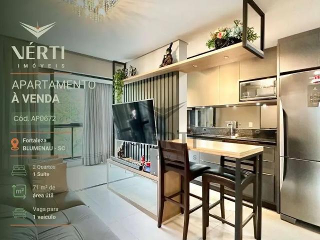 Apartamento para Venda em Blumenau/SC Fortaleza 2 Quartos