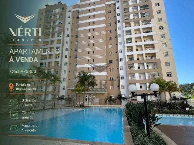 Apartamento para Venda em Blumenau/SC Fortaleza 3 Quartos