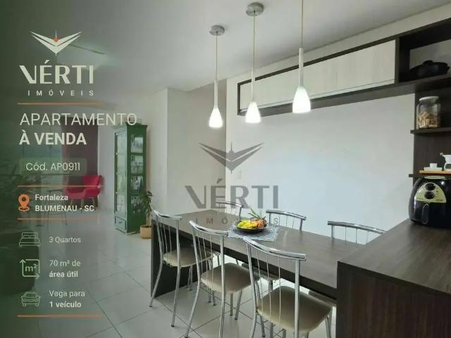 Apartamento para Venda em Blumenau/SC Fortaleza 3 Quartos