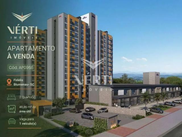Apartamento para Venda em Blumenau/SC Fidélis 2 Quartos