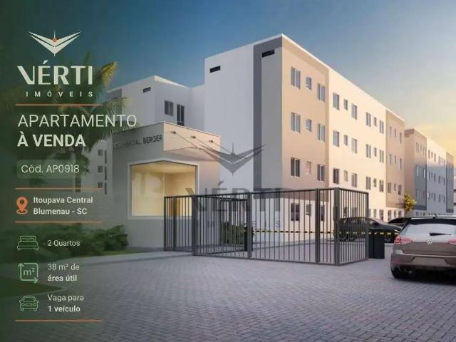 Apartamento para Venda em Blumenau/SC Itoupava Central 2 Quartos