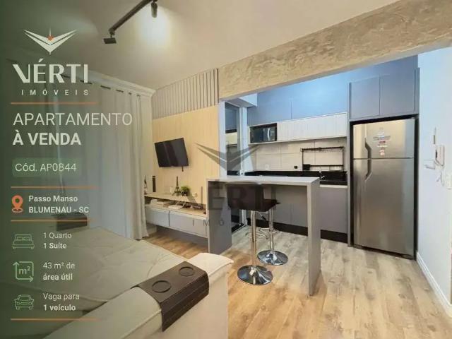 Apartamento para Venda em Blumenau/SC Passo Manso 1 Quartos