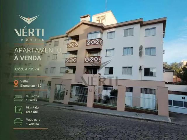 Apartamento para Venda em Blumenau/SC Velha 3 Quartos