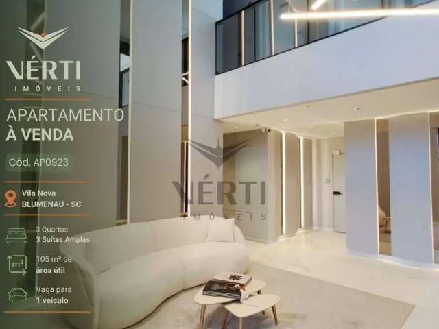 Apartamento para Venda em Blumenau/SC Vila Nova 3 Quartos