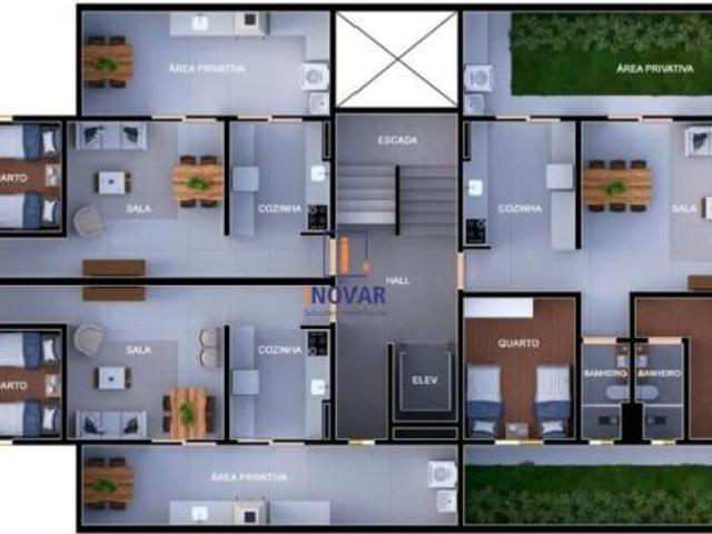 Apartamento para venda em Boa Esperança, Santa Luzia