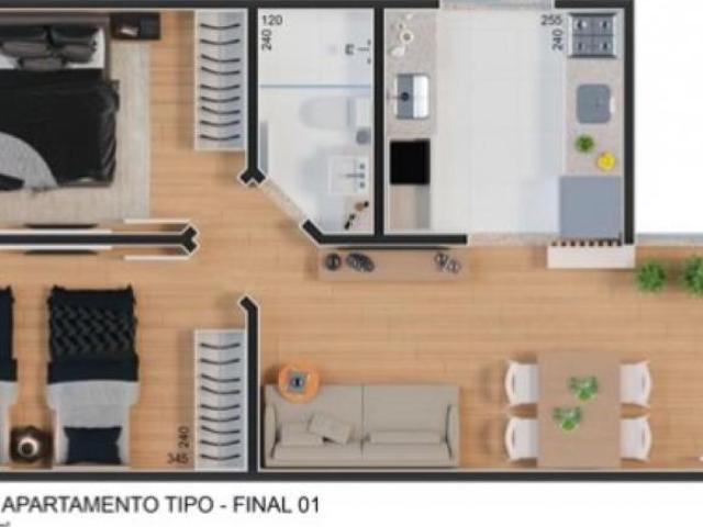 Apartamento para venda em Bom Retiro, Betim