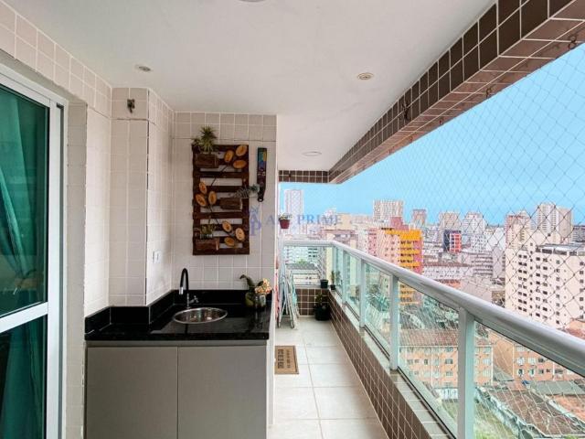 Apartamento para venda em Boqueirão em Praia Grande São Paulo de 74.00m² com 2 Quartos, 1 Suíte e 1 Garagem