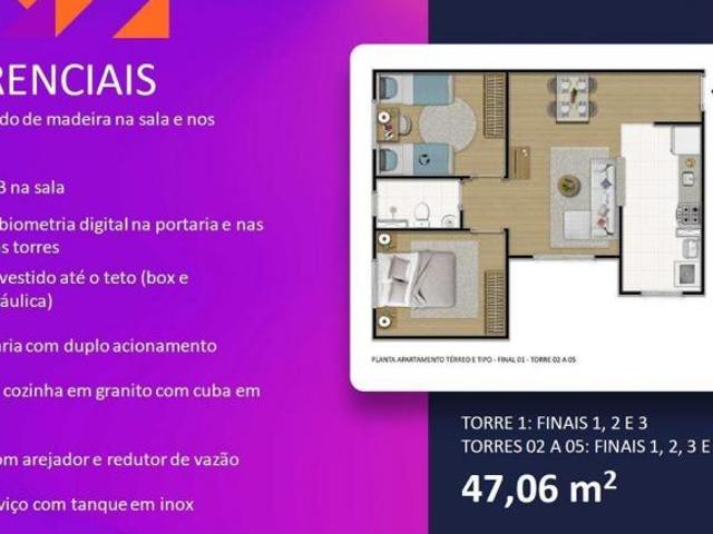 Apartamento para venda em Borba Gato, Sabará