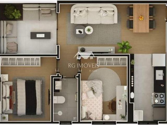Apartamento para venda em Brasil Industrial Barreiro, Belo