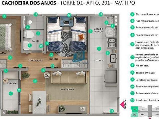 Apartamento para venda em Brasiléia, Betim