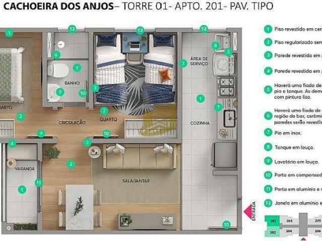 Apartamento para venda em Brasiléia, Betim
