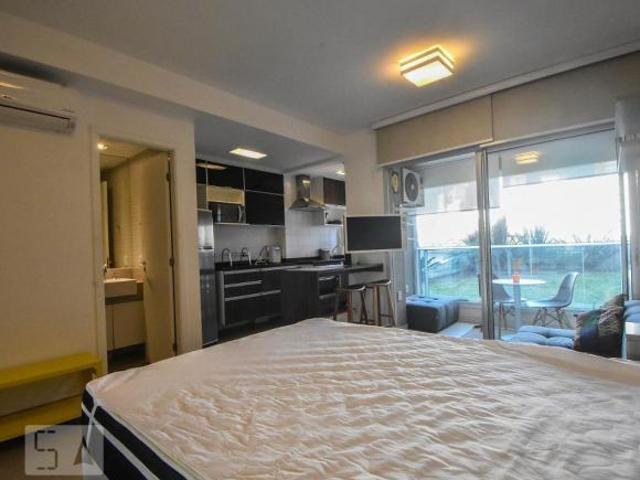 Apartamento para venda em Brooklin de 34.00m² com 1 Quarto e 1 Garagem