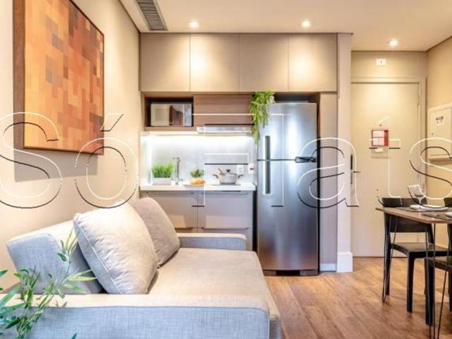 Apartamento para venda em Brooklin de 32.00m² com 1 Quarto, 1 Suite e 1 Garagem