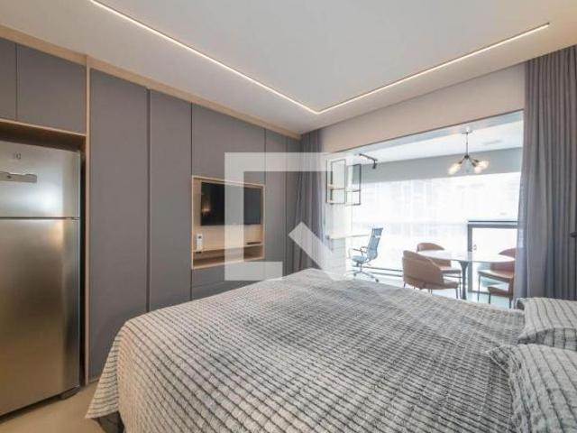 Apartamento para venda em Brooklin de 32.00m² com 1 Quarto e 1 Garagem