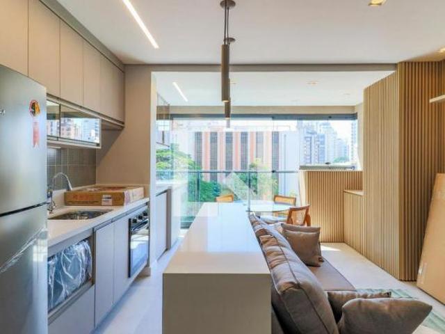 Apartamento para venda em Brooklin de 46.00m² com 1 Quarto, 1 Suite e 1 Garagem