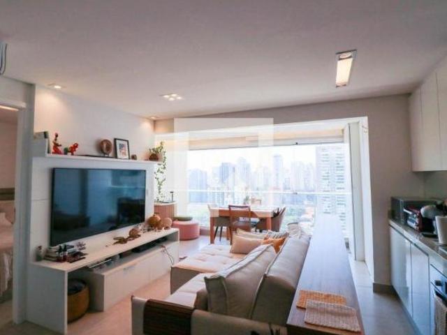Apartamento para venda em Brooklin de 52.00m² com 1 Quarto, 1 Suite e 1 Garagem