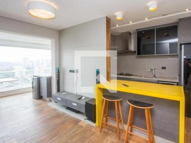 Apartamento para venda em Brooklin de 77.00m² com 2 Quartos, 1 Suite e 2 Garagens