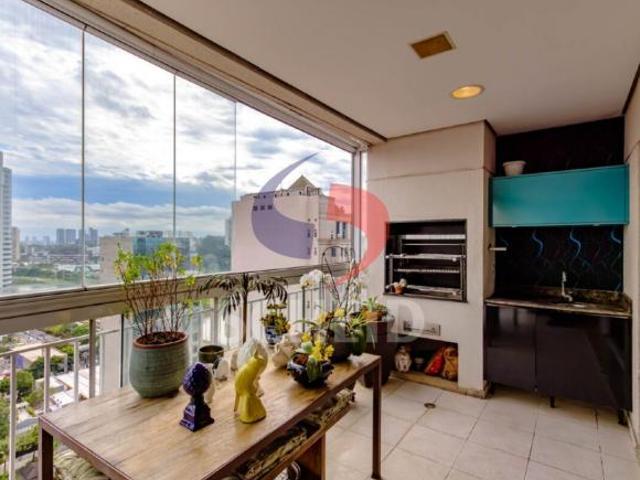 Apartamento para venda em Brooklin Paulista com 2 quartos, sendo 2 suítes, 145m²