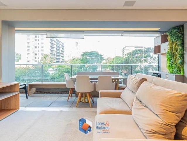 Apartamento para venda em Brooklin Paulista com 2 quartos, sendo 2 suítes, 81m²
