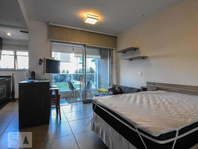 Apartamento para venda em Brooklin Paulista de 34.00m² com 1 Quarto e 1 Garagem