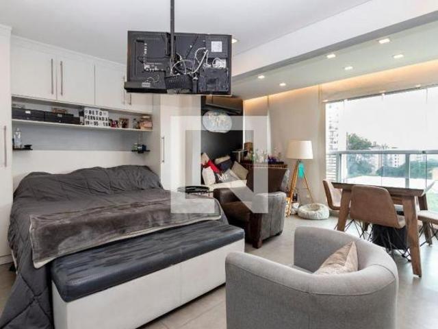 Apartamento para venda em Brooklin Paulista de 36.00m² com 1 Quarto e 1 Garagem