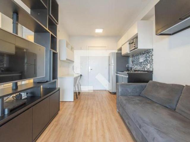 Apartamento para venda em Brooklin Paulista de 33.00m² com 1 Quarto e 1 Garagem