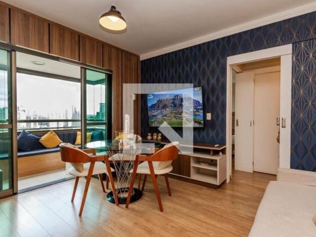 Apartamento para venda em Brooklin Paulista de 46.00m² com 1 Quarto e 1 Garagem