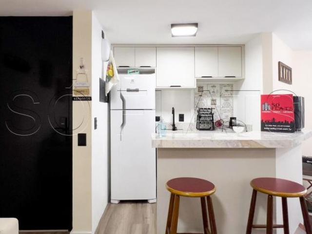 Apartamento para venda em Brooklin Paulista de 49.00m² com 1 Quarto, 1 Suite e 1 Garagem