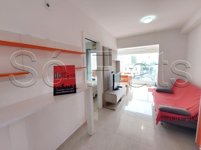 Apartamento para venda em Brooklin Paulista em São Paulo São Paulo de 33.00m² com 1 Quarto, 1 Suíte e 1 Garagem