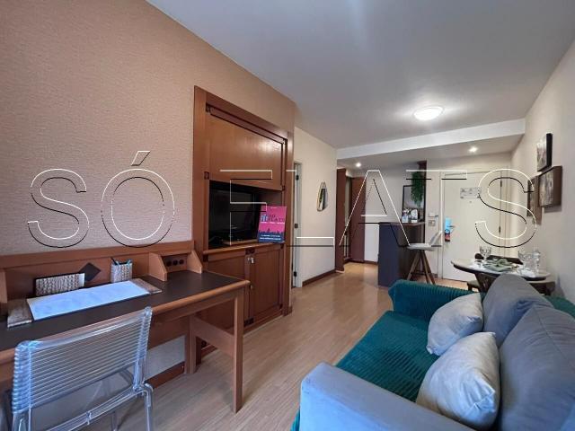 Apartamento para venda em Brooklin Paulista em São Paulo São Paulo de 40.00m² com 1 Quarto, 1 Suíte e 1 Garagem