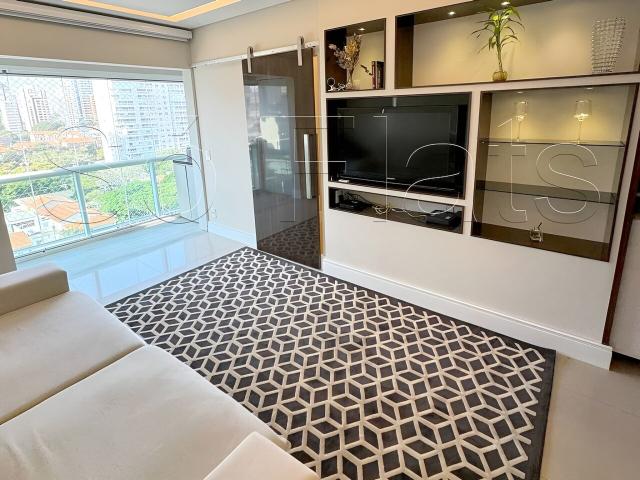 Apartamento para venda em Brooklin Paulista em São Paulo São Paulo de 51.00m² com 1 Quarto, 1 Suíte e 1 Garagem
