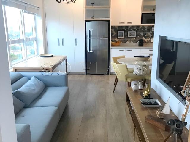 Apartamento para venda em Brooklin Paulista em São Paulo São Paulo de 56.00m² com 1 Quarto, 1 Suíte e 1 Garagem