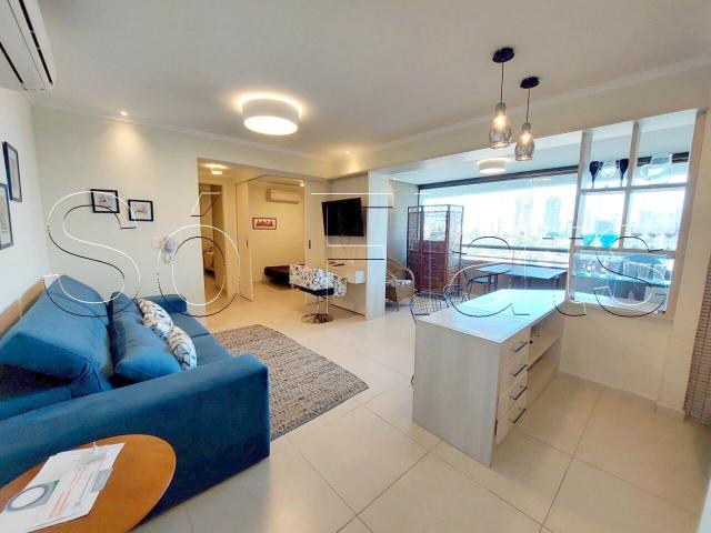 Apartamento para venda em Brooklin Paulista em São Paulo São Paulo de 60.00m² com 2 Quartos, 1 Suíte e 1 Garagem