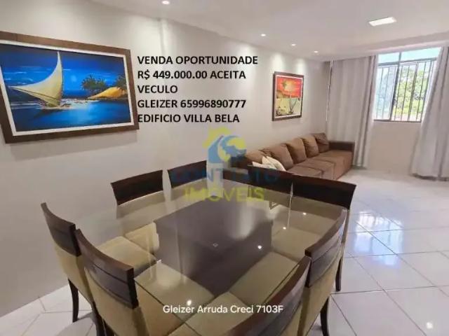 Apartamento para Venda em Cuiabá/MT Centro 3 Quartos