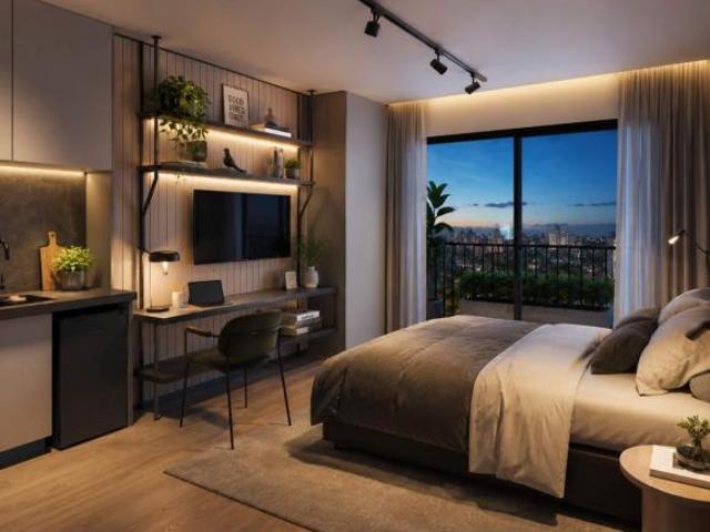 Apartamento para Venda em Curitiba, Cristo Rei, 1 dormitório, 1 banheiro