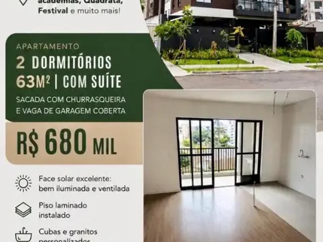 Apartamento para Venda em Curitiba/PR Cabral 2 Quartos