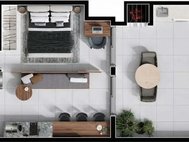 Apartamento para Venda em Curitiba/PR Água Verde 1 Quartos