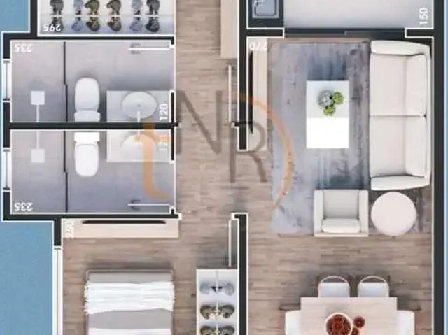 Apartamento para Venda em Curitiba/PR Água Verde 2 Quartos